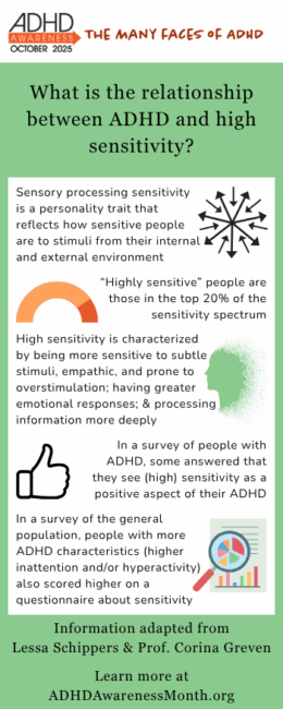 What is the relationship between ADHD and high sensitivity ...
